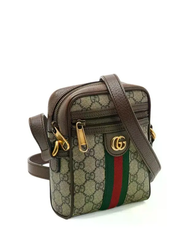 Gucci Ophidia Gg Supreme Messenger Bag - Neutrals