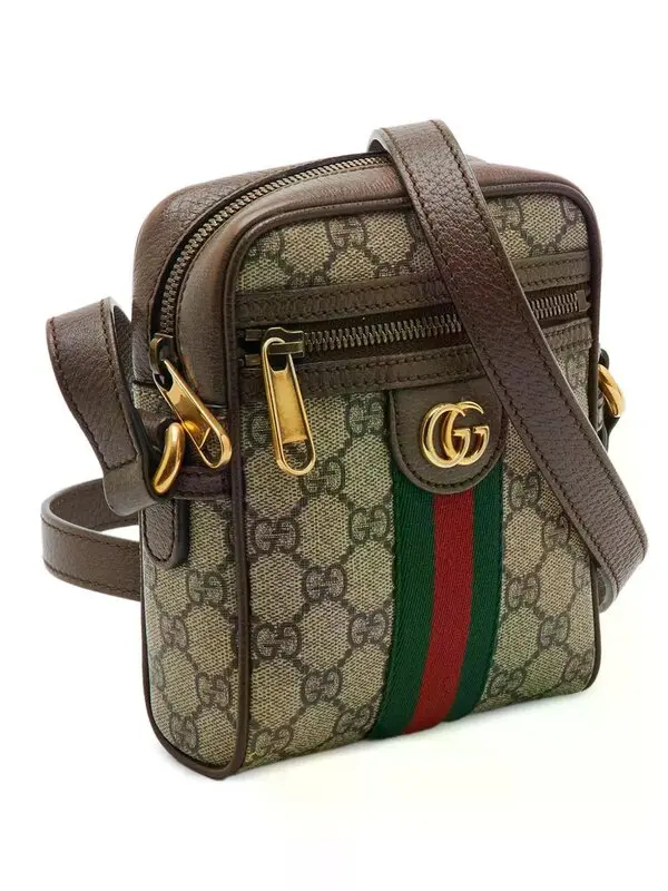 Gucci Ophidia Gg Supreme Messenger Bag - Neutrals
