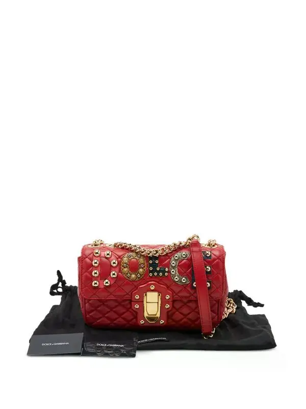 Dolce & Gabbana Lucia Quilted Shoulder Bag