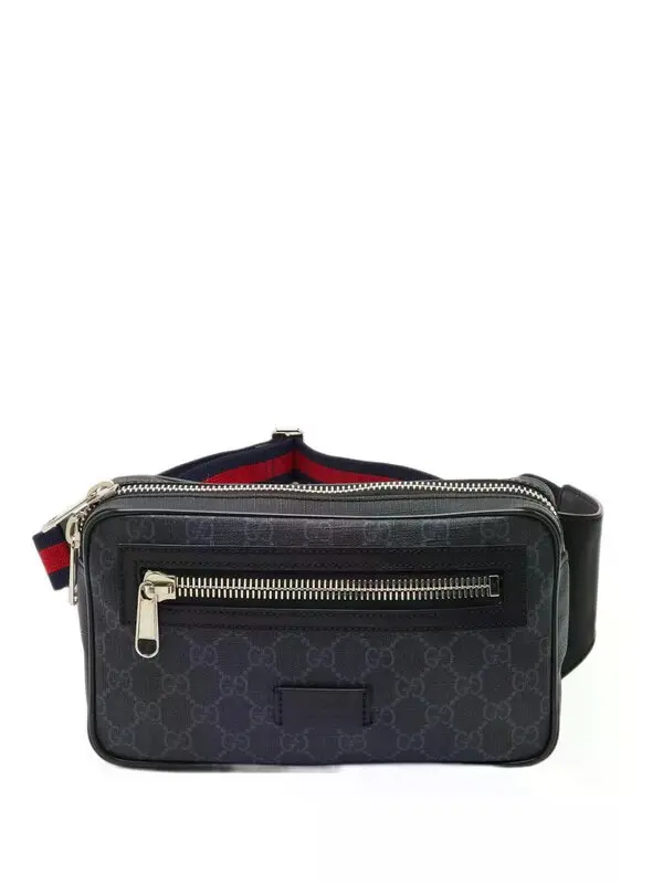 Gucci Gg Supreme Belt Bag - Black