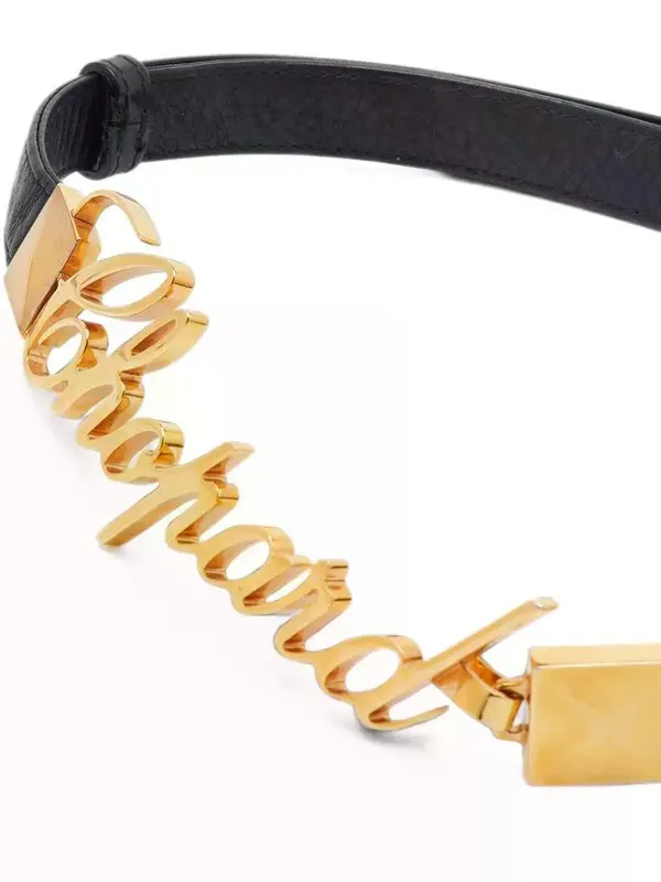 Chopard Logo Buckle Belt
