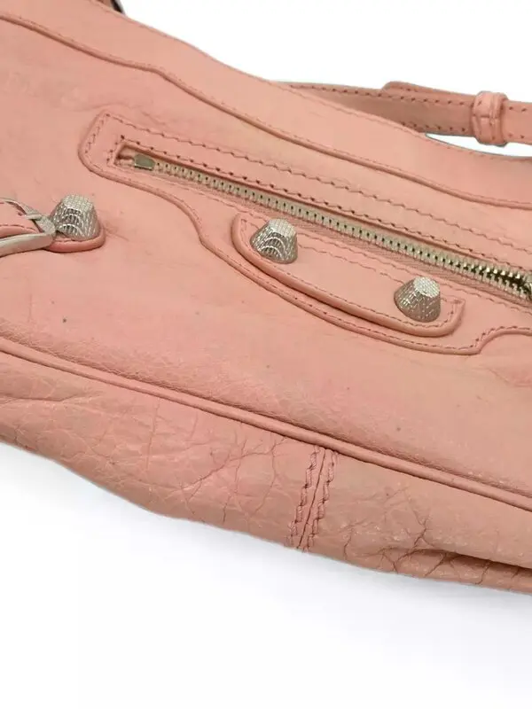 Balenciaga Hip Leather Shoulder Bag