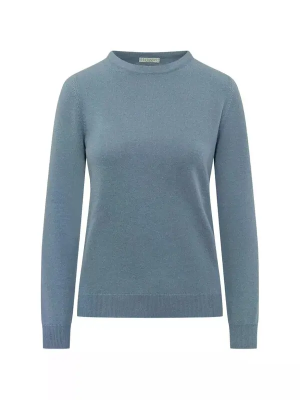 Brunello Cucinelli Fine-knit Cashmere Sweater - Blue