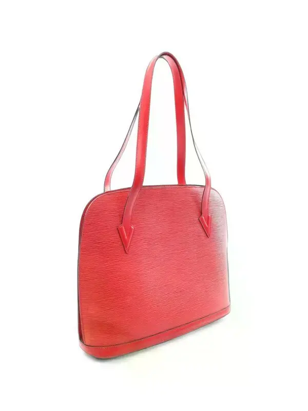 LOUIS VUITTON 1996 Lussac Epi Shoulder Bag - Red
