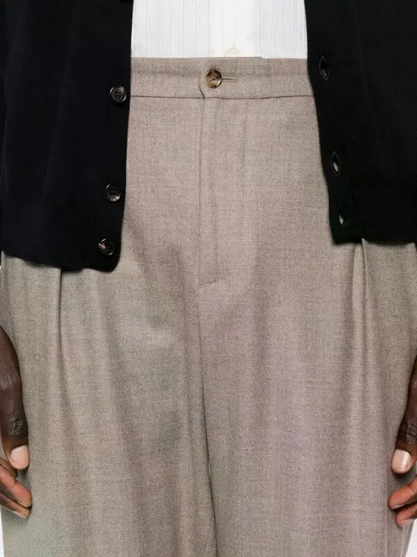BRIGLIA 1949 Pleated Tapered Trousers