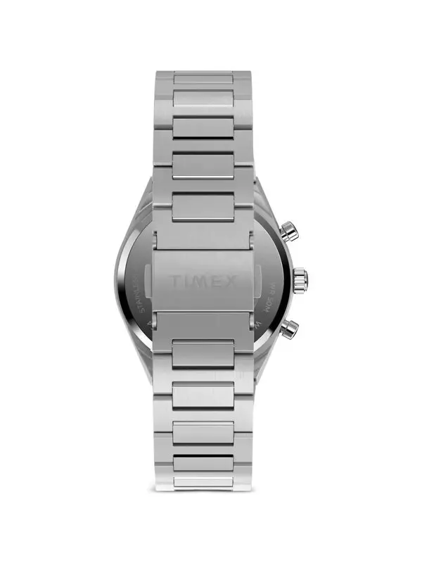 Timex® Q Continental Chronograph 36mm Watch - Blue