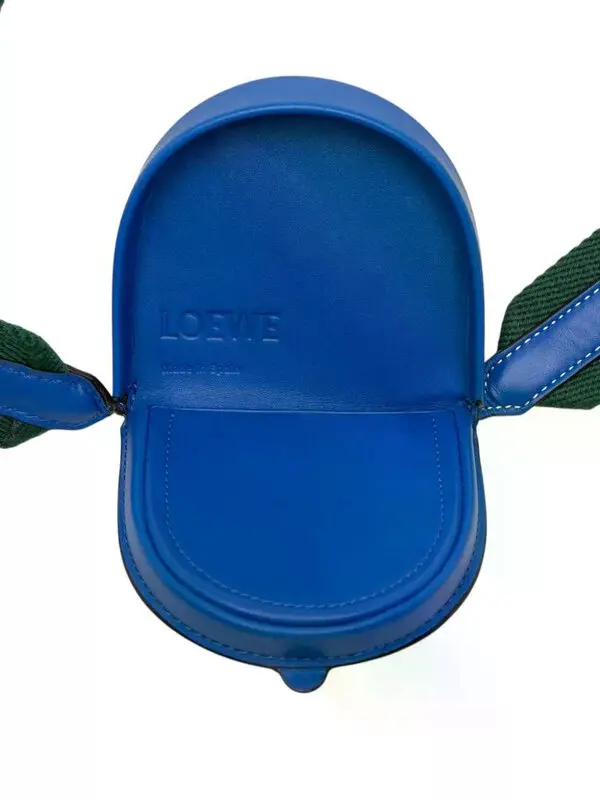 Loewe 2019 Mini Soft Calfskin Heel Pouch Crossbody Bag