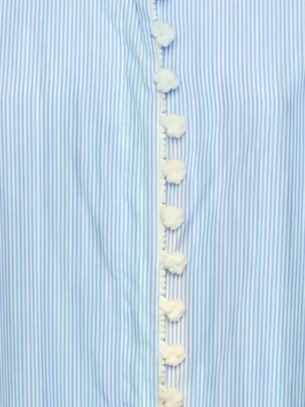 Max Mara Striped Mini Shirt Dress