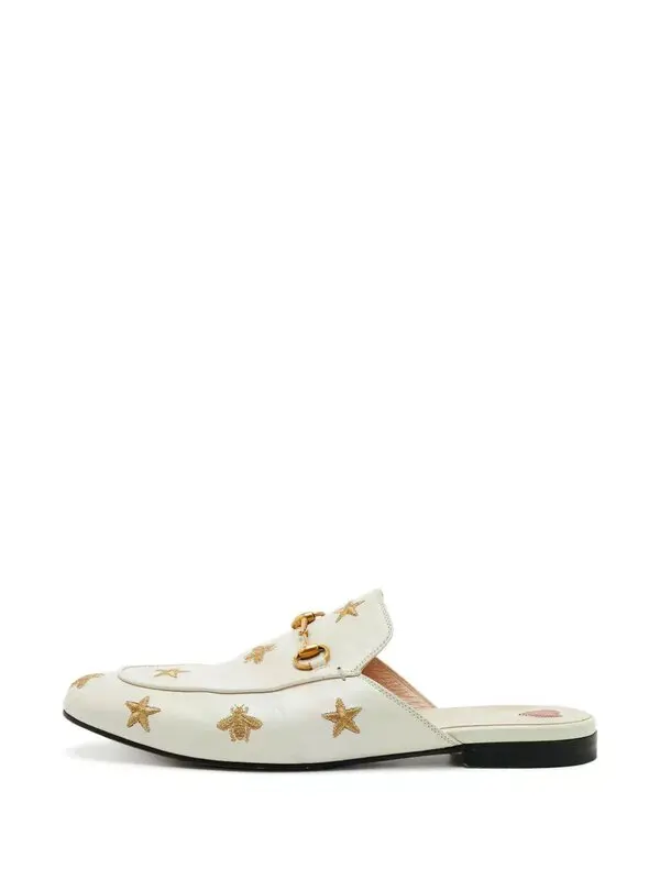 Gucci Princetown Leather Mules