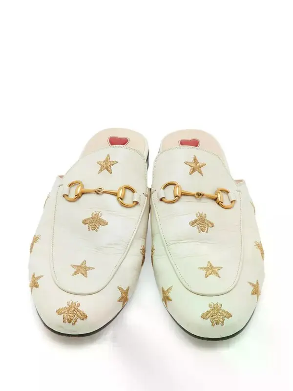 Gucci Princetown Leather Mules
