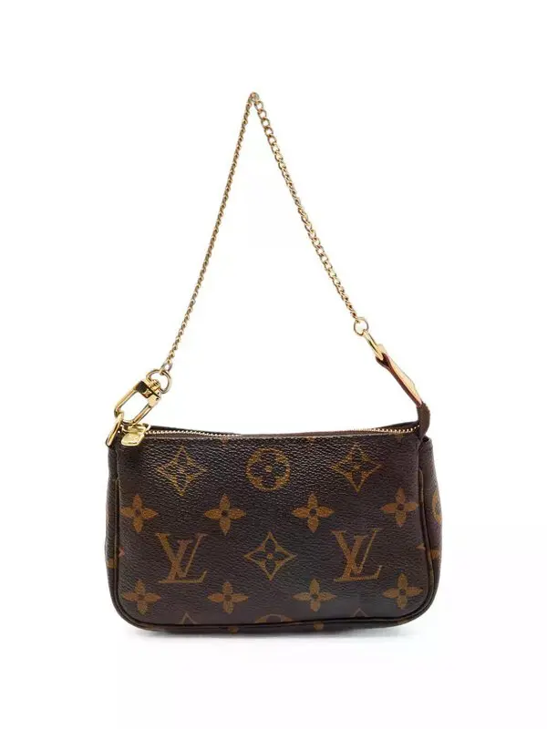 LOUIS VUITTON 2009 Mini Pochette Accessoires Monogram Shoulder Bag