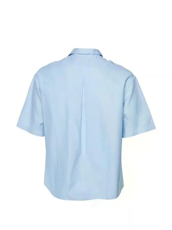 Kenzo Logo-embroidered Short-sleeve Shirt