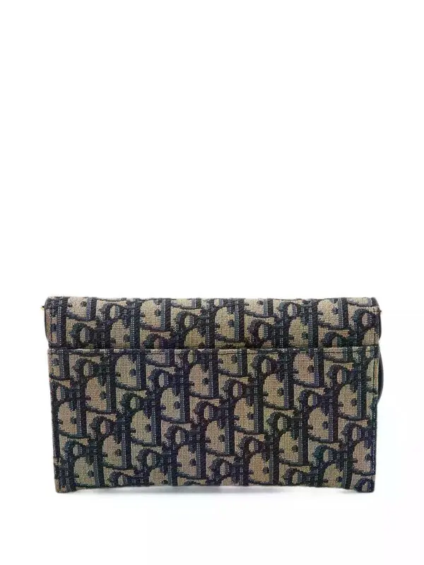 Dior 2022 Saddle Oblique Canvas Crossbody Bag