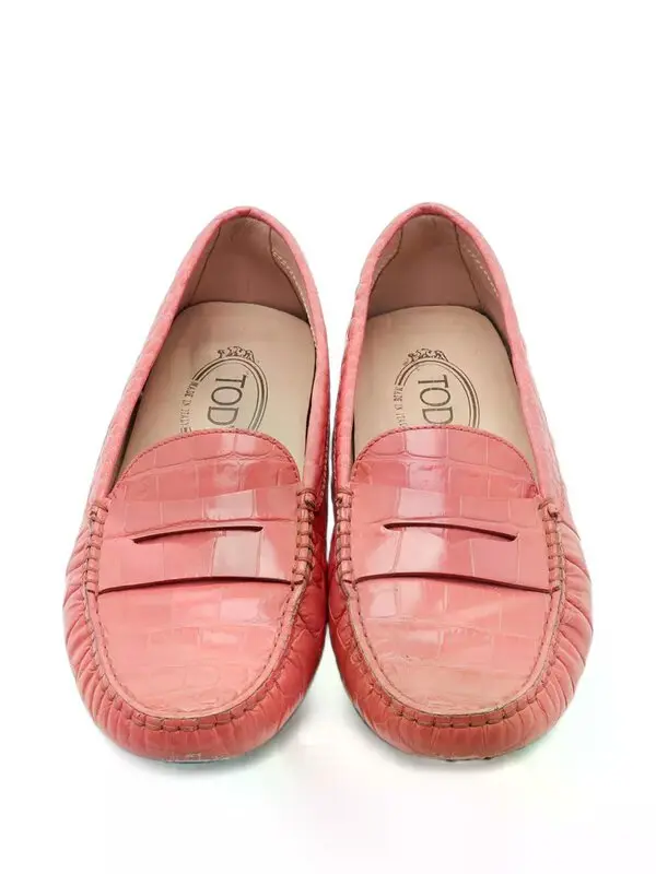 TOD'S Gommino Leather Loafers