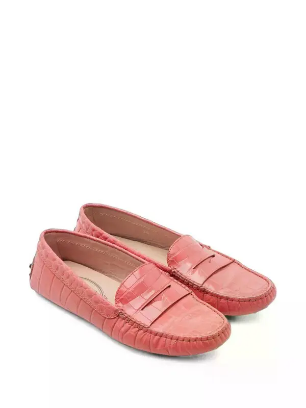 TOD'S Gommino Leather Loafers