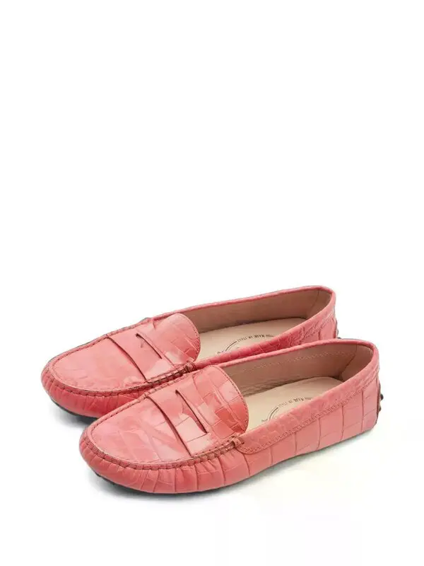 TOD'S Gommino Leather Loafers