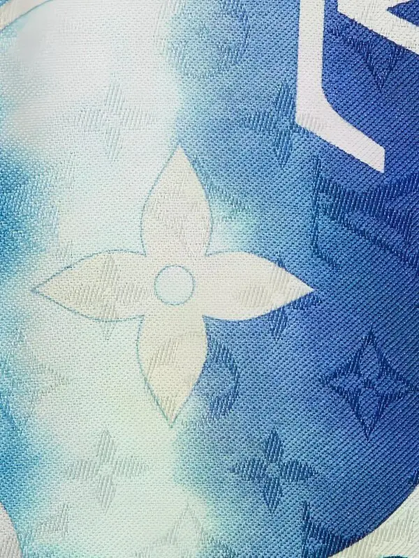 LOUIS VUITTON Tie-dye Monogram Shawl Scarf