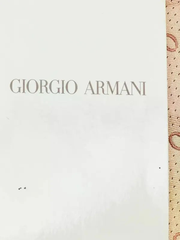 Giorgio Armani Circle-pattern Tie - Pink