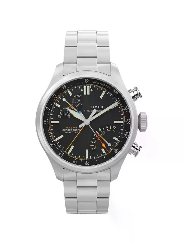 Timex® Waterbury Chronograph 43mm Watch - Black