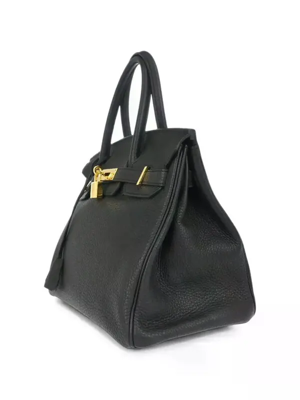 Hermès 2016 30 Birkin Handbag - Black