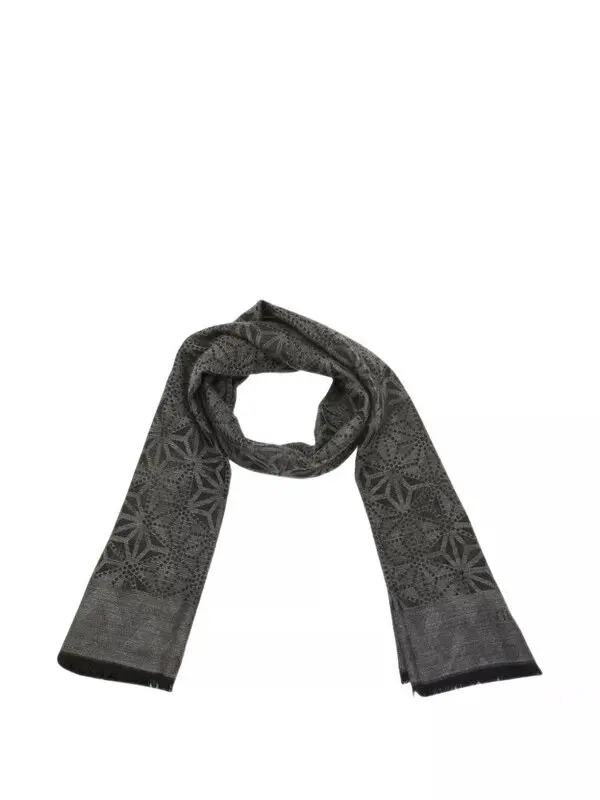 Gianfranco Ferre Geometric Pattern Scarf