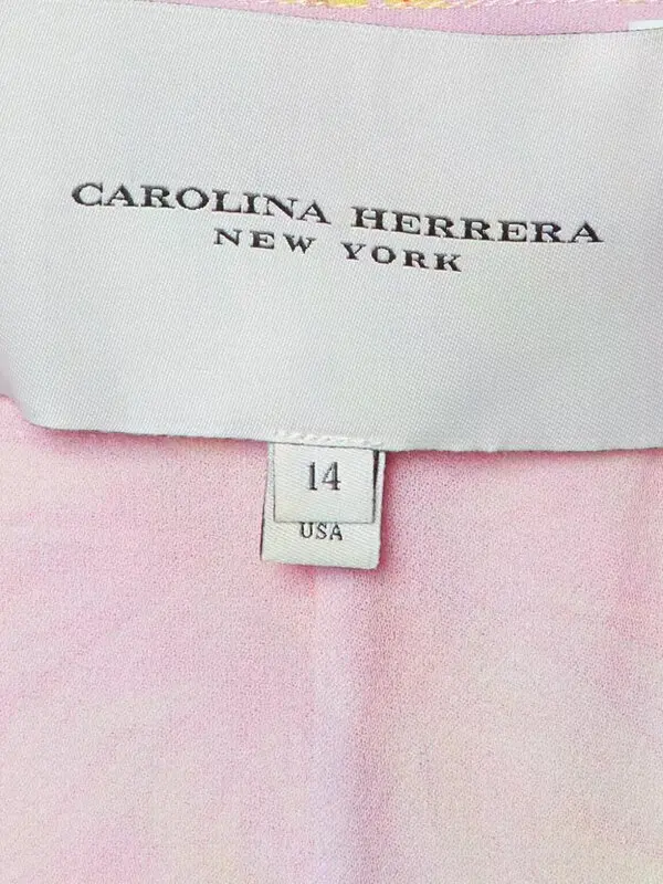 Carolina Herrera Floral-print Wrap Midi Dress