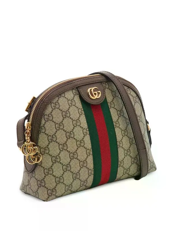 Gucci Small Ophidia Gg Supreme Shoulder Bag - Neutrals