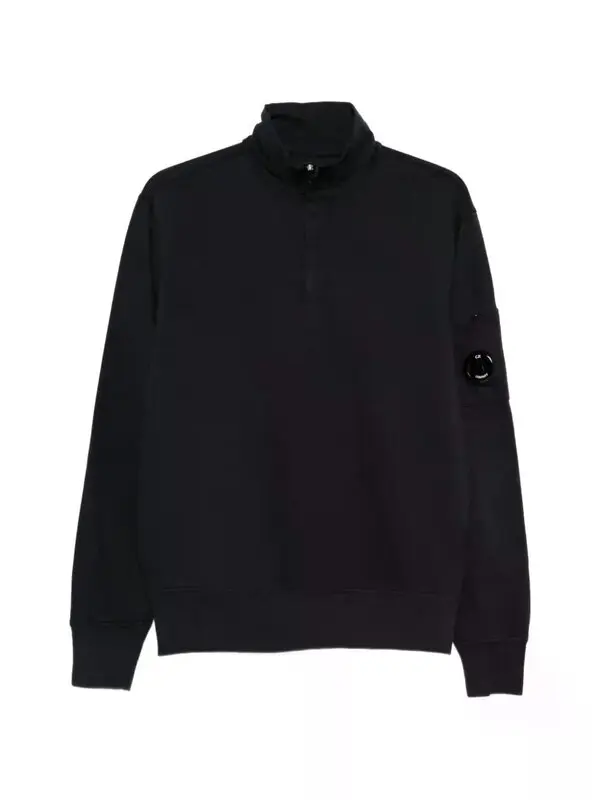 C.P. COMPANY Lens-detail Half-zip Sweater