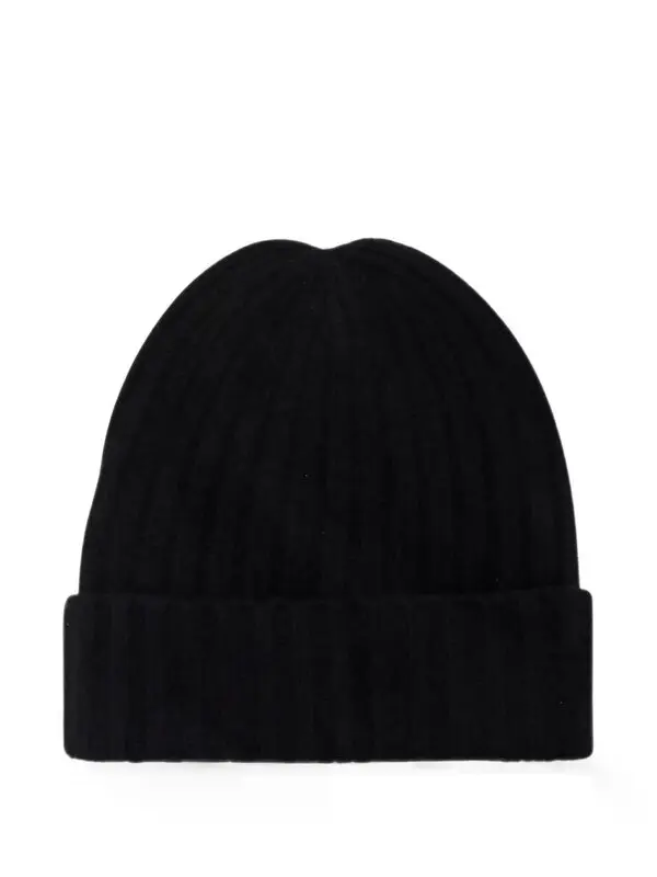 V VON GOAT Ribbed-knit Beanie Hat