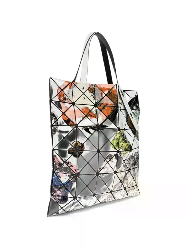 Issey Miyake Cosmic Geometric-panelled Tote Bag