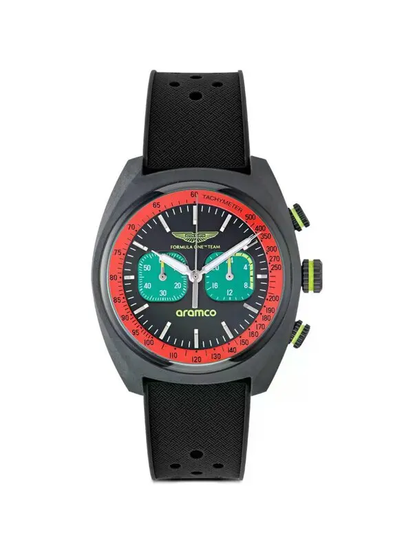 ASTON MARTIN Dwf Carbon Fibre 43mm Watch - Black