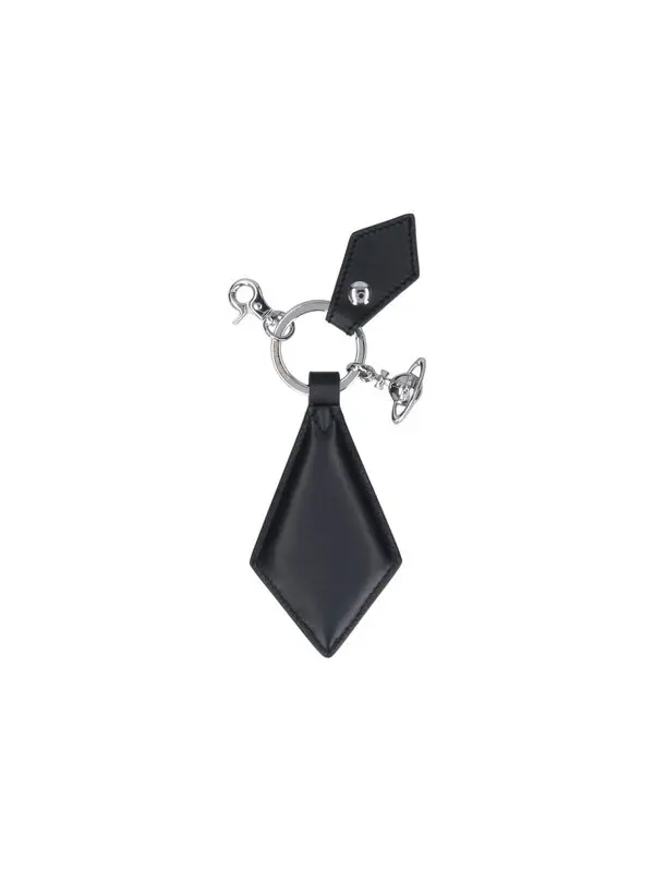 VIVIENNE WESTWOOD Keychain With Maxi "orb" Tab