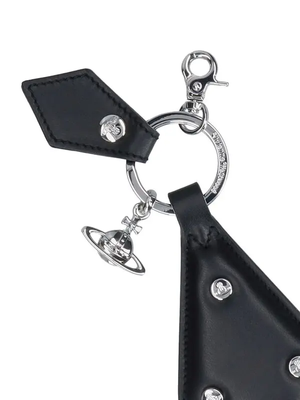 VIVIENNE WESTWOOD Keychain With Maxi "orb" Tab