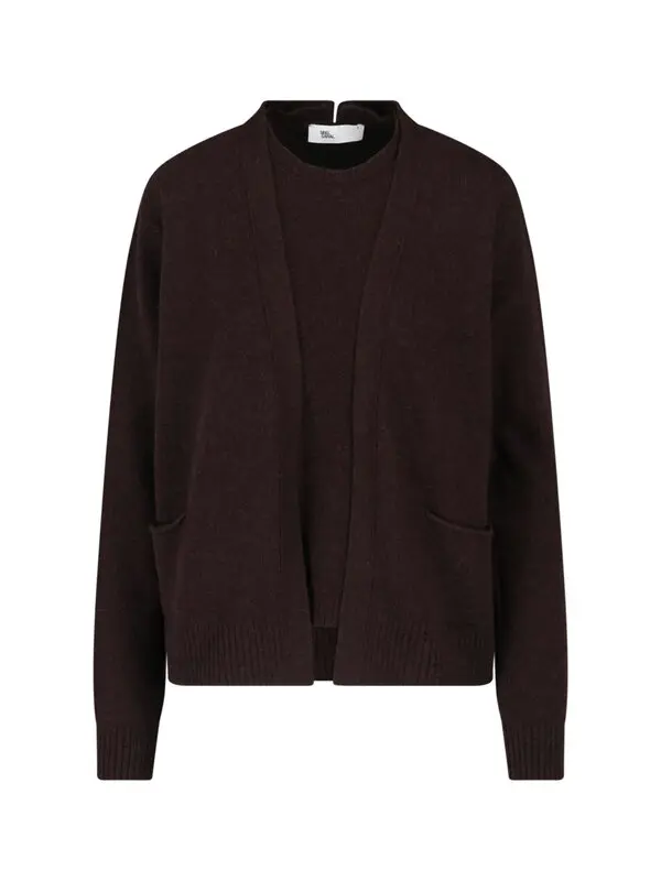 Sibel Saral Layered Sweater "jake - Brown