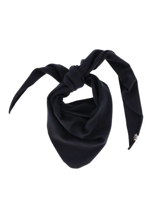 Extreme Cashmere Scarf "n°150 Witch" In Cashmere Blend - Black