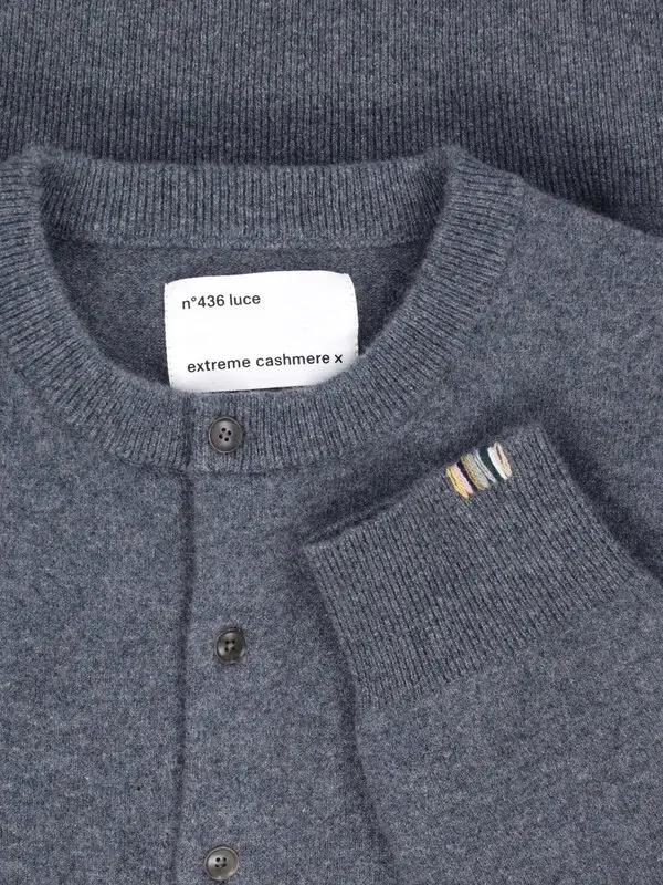 Extreme Cashmere Cashmere-blend Cardigan "luce