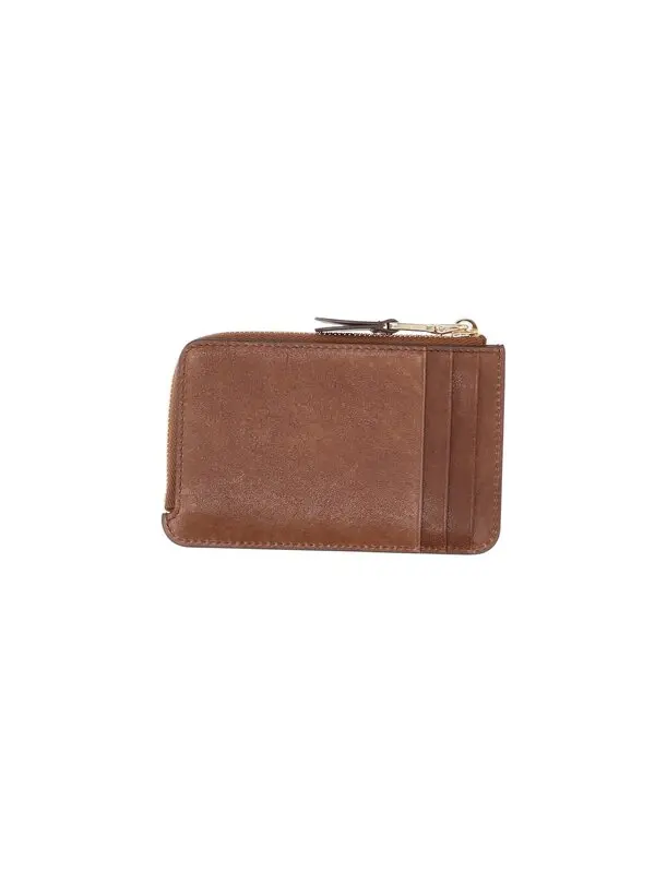 Miu Miu Leather Zip Card Holder