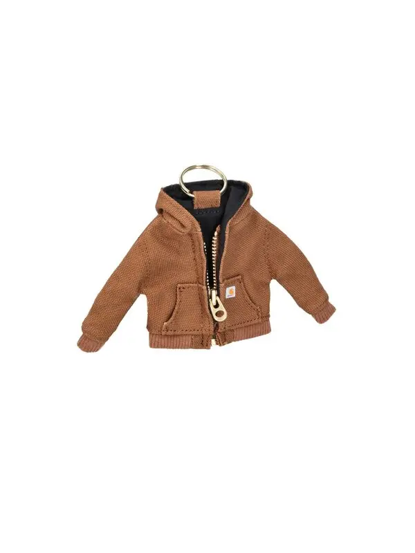 Carhartt Work In Progress Keychain "mini Active Jacket - Brown