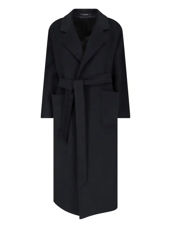 Tagliatore Cashmere Coat "charlize - Black