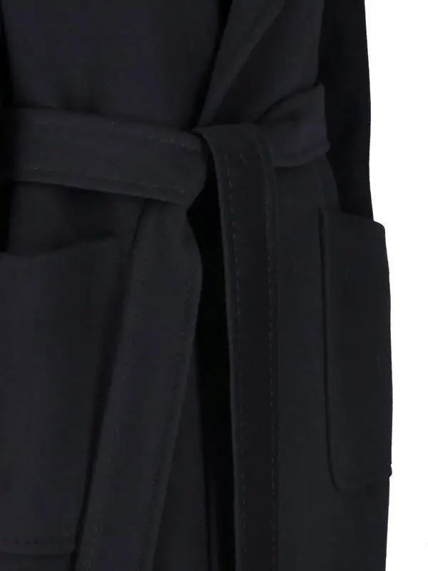 Tagliatore Cashmere Coat "charlize - Black