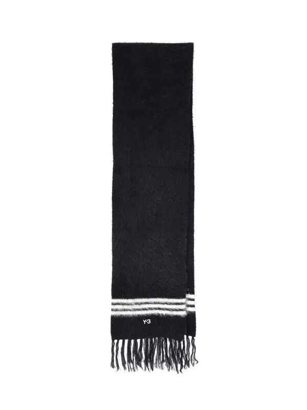 Y3 Scarf “ 3-stripes - Black