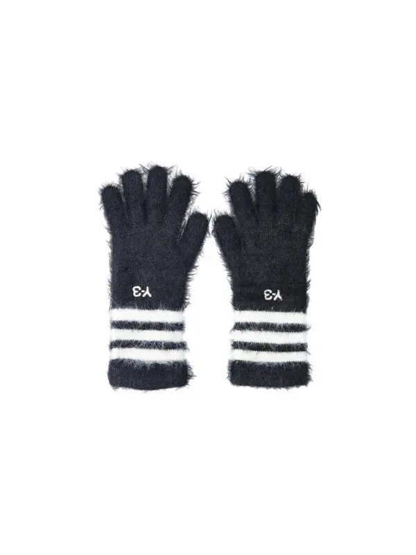 Y3 Gloves “3-stripes
