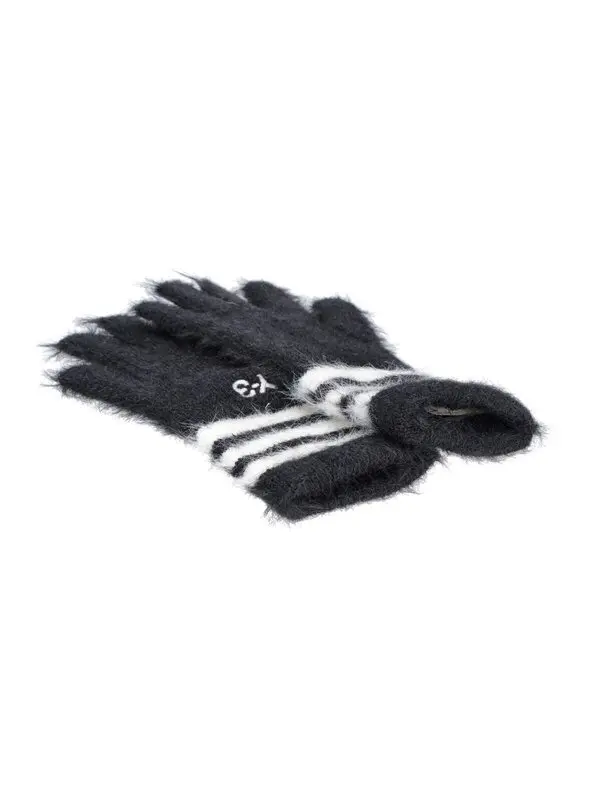 Y3 Gloves “3-stripes