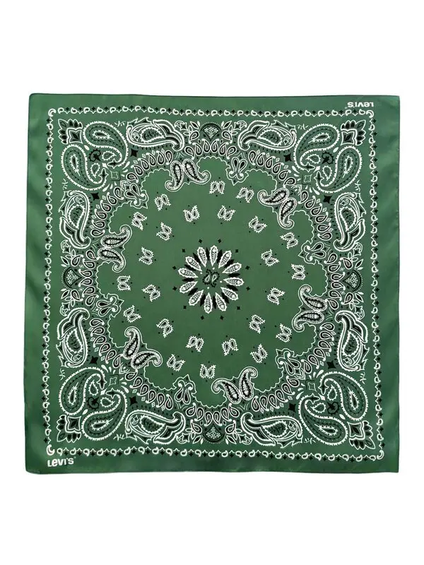 LEVI'S STRAUSS Satin Bandana - Green