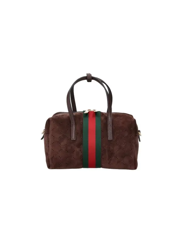 Gucci Mini “boston” Bag - Brown