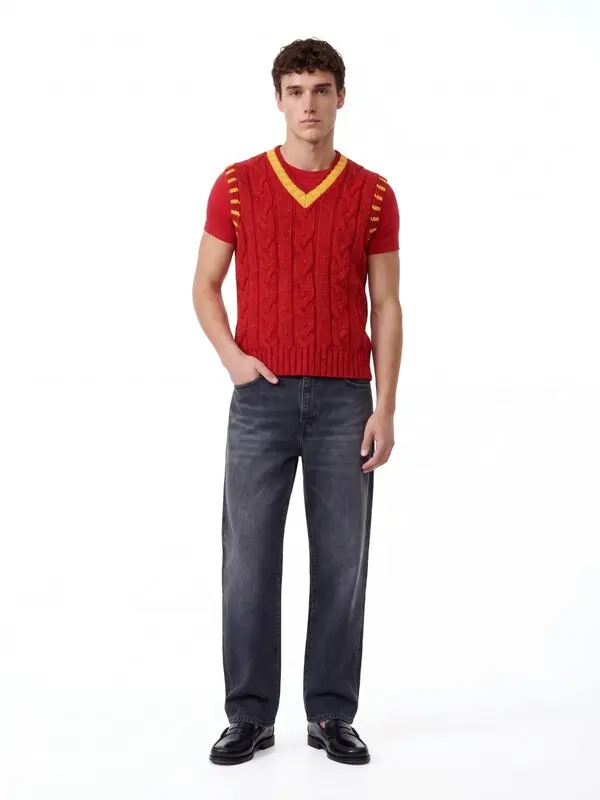 ERL Braided Knit Vest