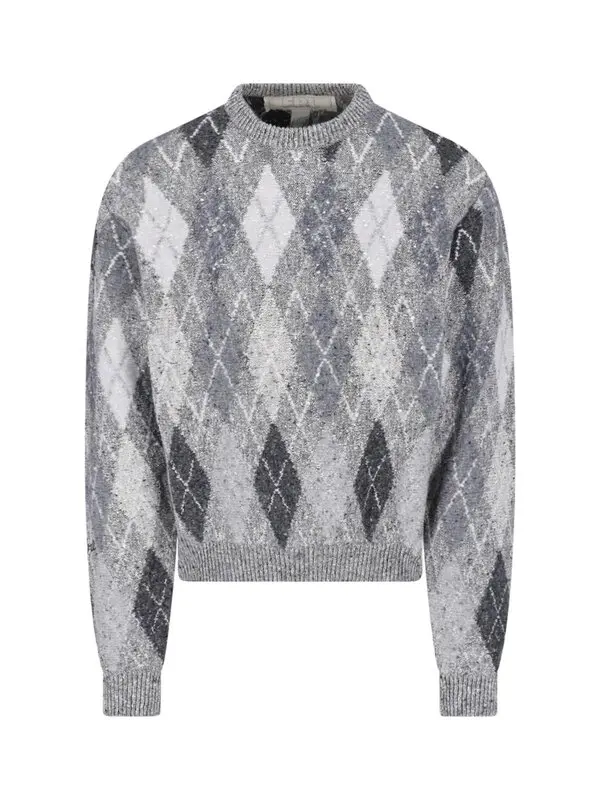 ERL Diamond-pattern Sweater