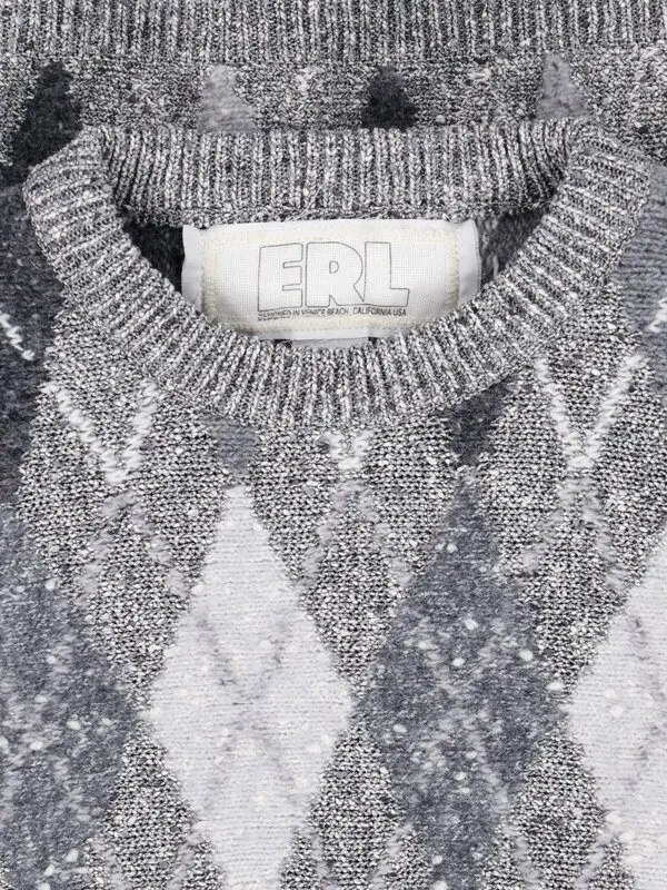 ERL Diamond-pattern Sweater