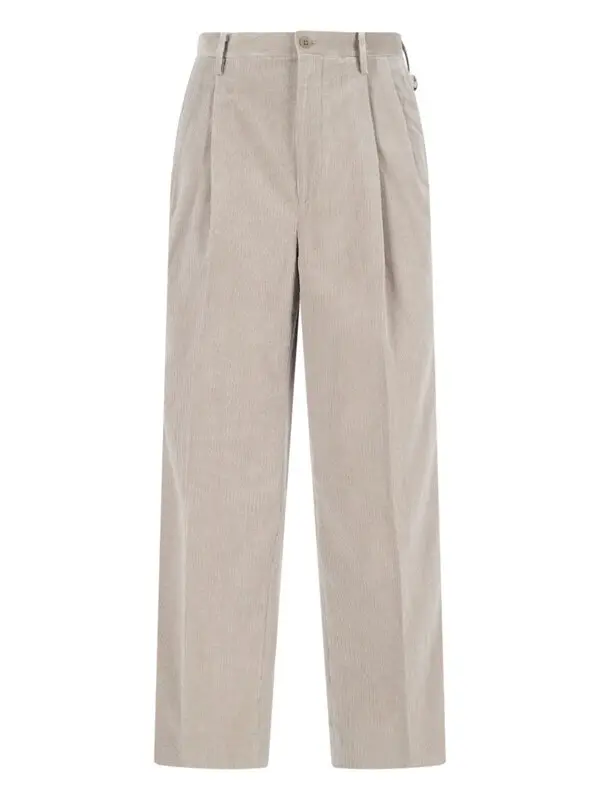 Paul Smith Velvet Trousers - Cream