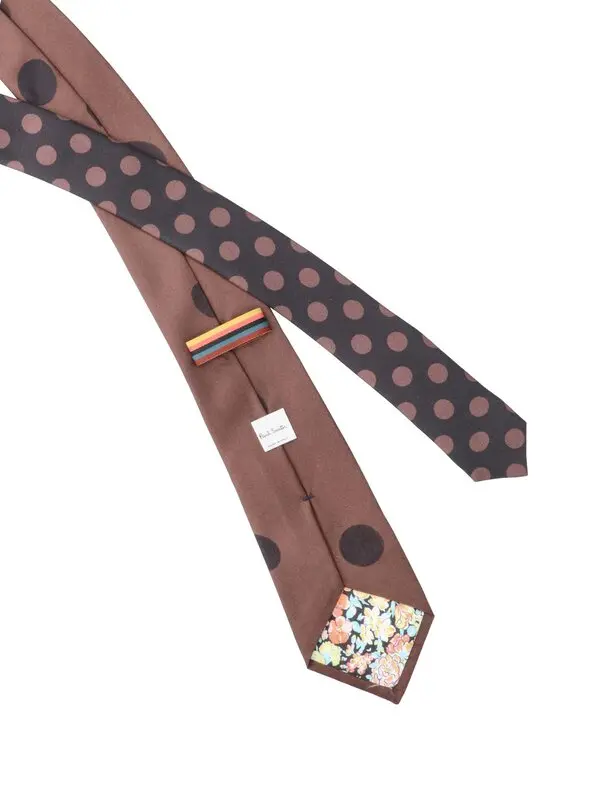 Paul Smith Tie “shadow - Brown